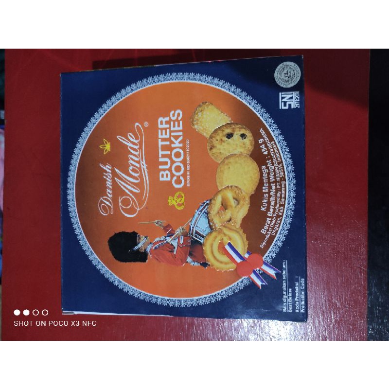 Jual monde butter cookies 454gr | Shopee Indonesia
