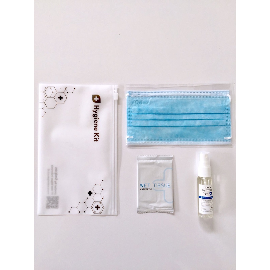 Jual Hygiene Kit Masker Hand Sanitizer | Shopee Indonesia