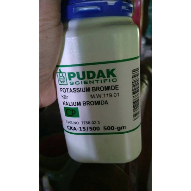 Jual ECER Kalium Bromida _KBr_ P. Bromide 25 gram dan 50 gram | Shopee ...