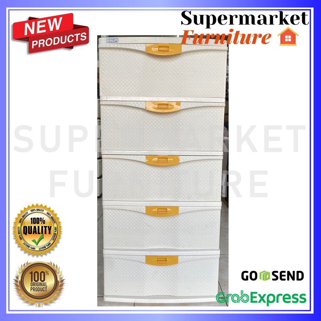 Jual LACI PLASTIK PAKAIAN / LEMARI PLASTIK LACI DRAWER CABINET PRIMERO ...