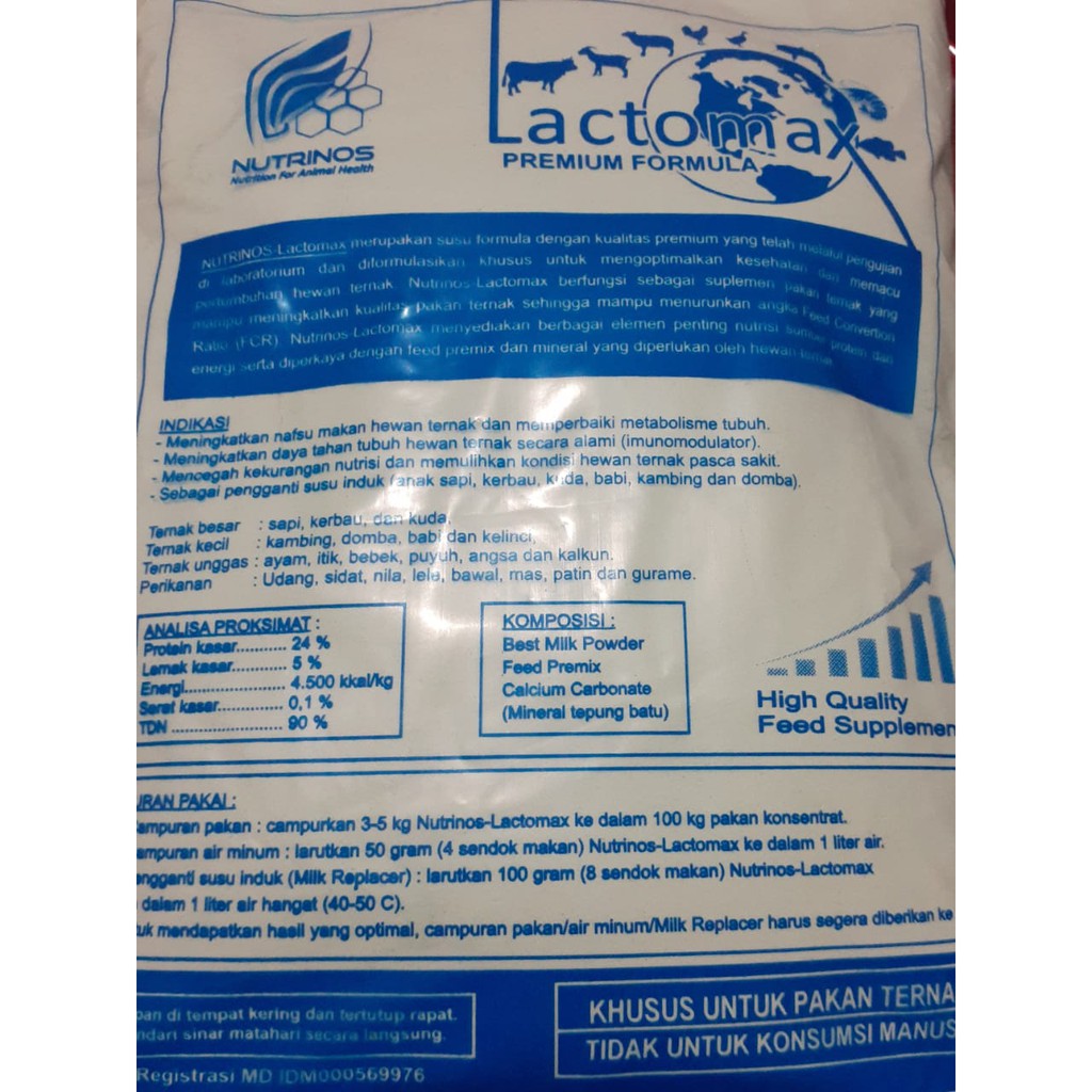 Jual Lactomax Nutrinos 1kg | Shopee Indonesia