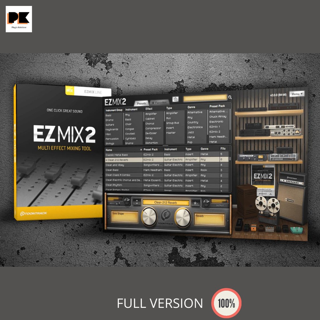 Jual Plugin Toontrack EZmix - vst preset fundamental mixing musik ...