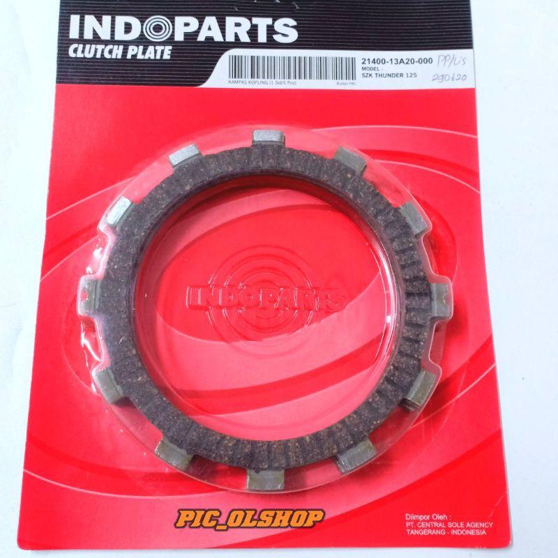 Jual Kampas Kopling Set THUNDER 125 Original Indopart PNP SATRIA FU 150 FU INJEKSI GSX 150 ...