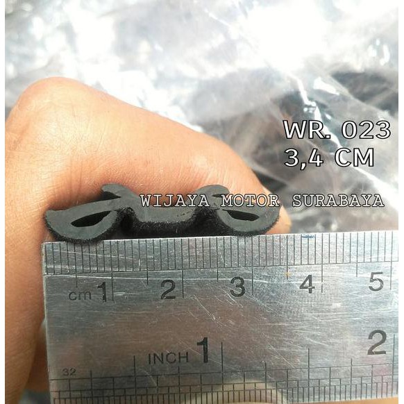 Jual KARET REL KACA JENDELA MOBIL WINDOW CHANNEL WR023 BELUDRU MURAH ...