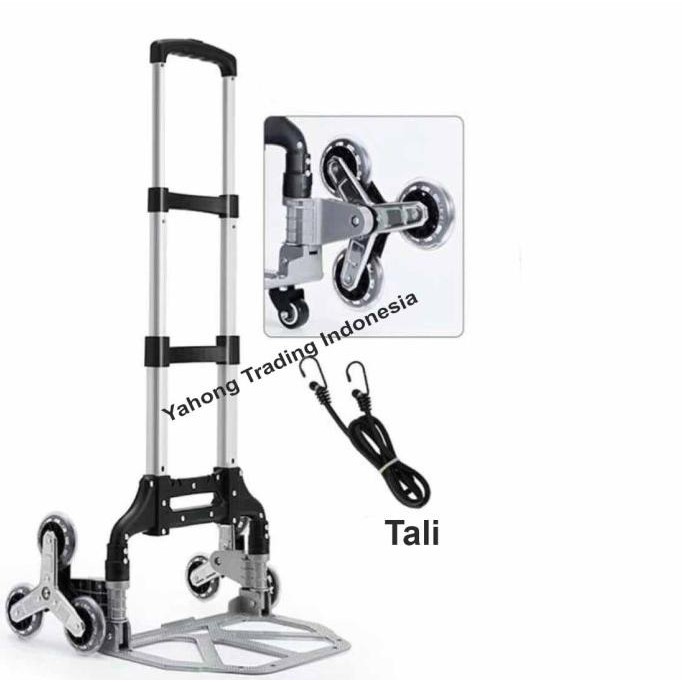 Jual TERBARU Troli Lipat Bisa Naik Tangga Trolli Galon Gas Trolley ...