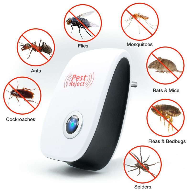 Jual Pengusir Serangga Ultra Sonic Pest Alat Pengusir Hama ultraSonic ...