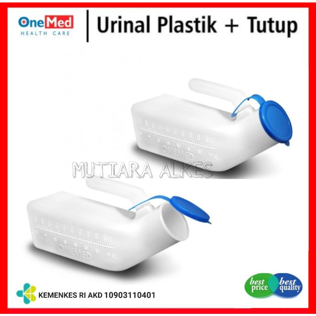 Jual (MUTIARA ALKES) Urinal Cowok Tutup / Urinal Cewek Tutup Botol ...