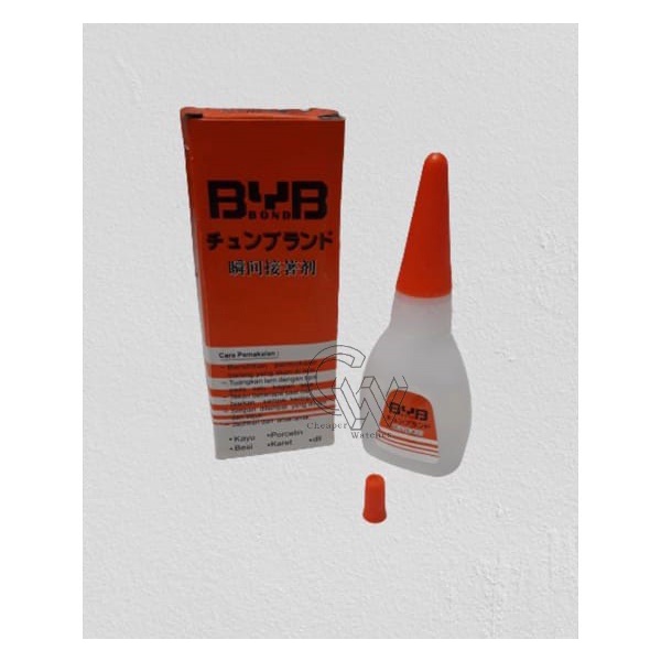 Jual Cheaper-Lem Korea Super Kuat Lem Setan Lem Super Serbaguna BYB BOND Lem Korea | Shopee ...