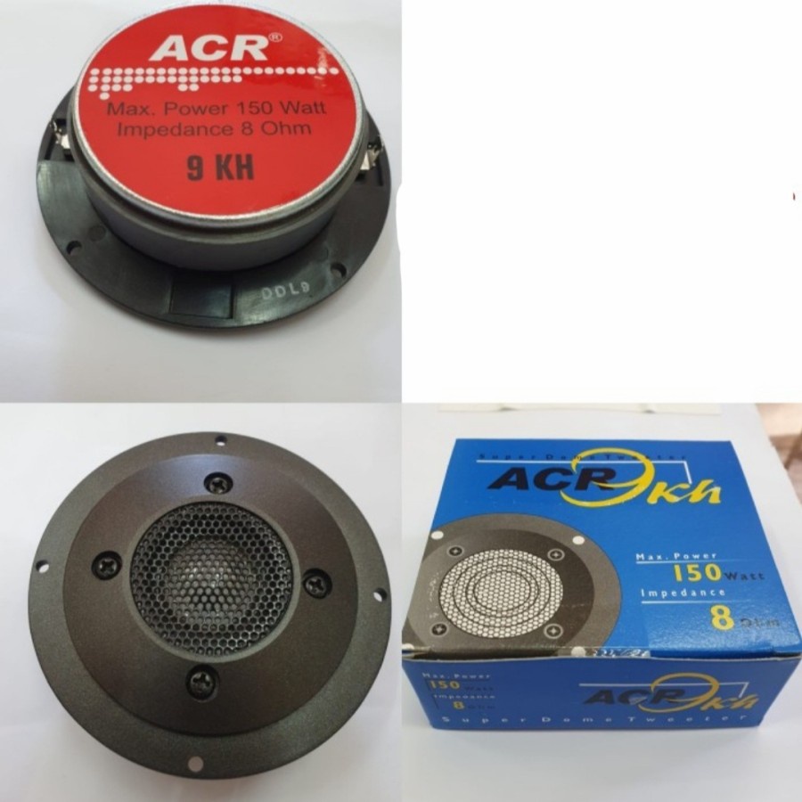 Jual Tweeter ACR 9 KH / Super Dome Tweeter ACR 9KH 150W 150 Watt ...