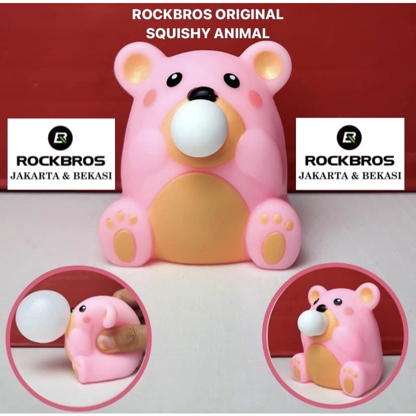 Jual Mainan Anak Pop It Bear Tupai Koala Squishy Animal Bubble Fidget ...
