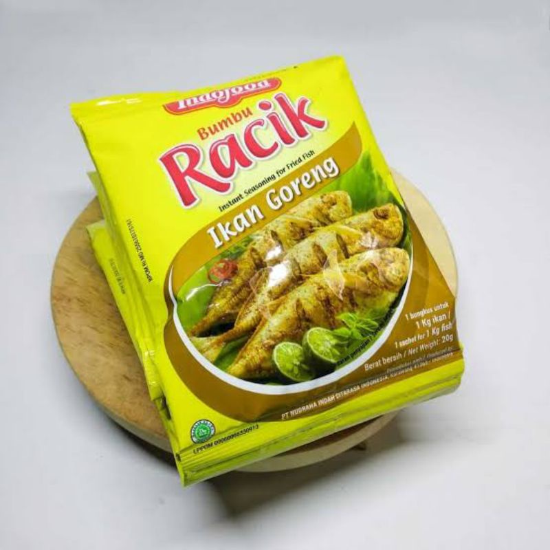 Jual Indofood Bumbu Racik Ikan Goreng 20gr x 10 | Shopee Indonesia