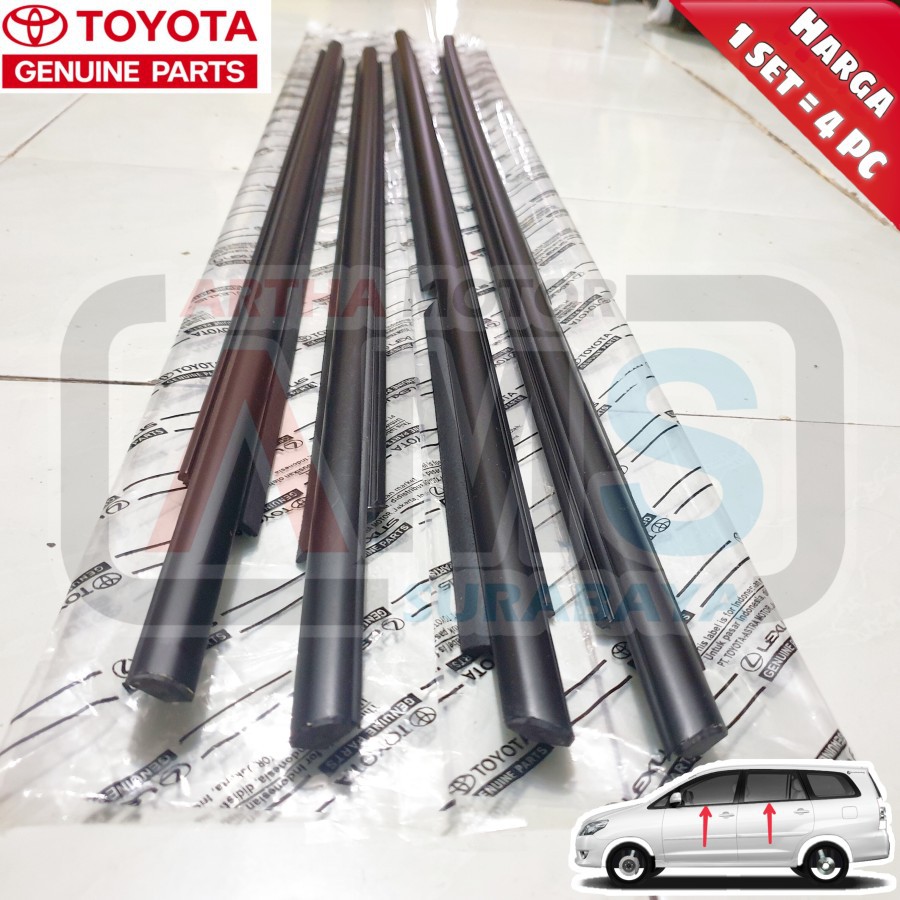 Jual Karet pelipit list lis kaca weather Strip mobil Innova / Grand ...