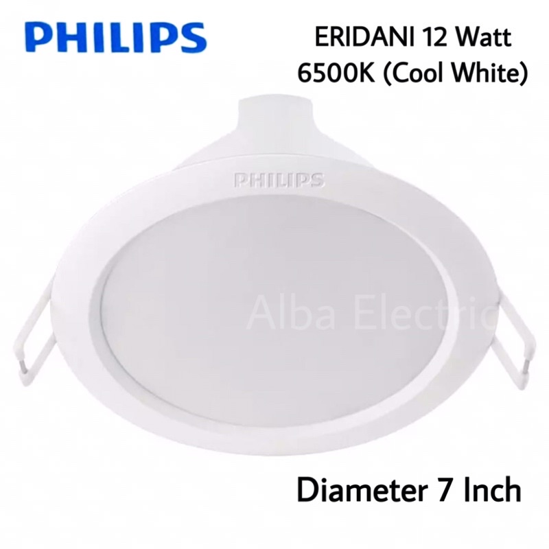 Jual PHILIPS Eridani 12W Downlight LED Panel 12 Watt Bulat Eridani 12W ...