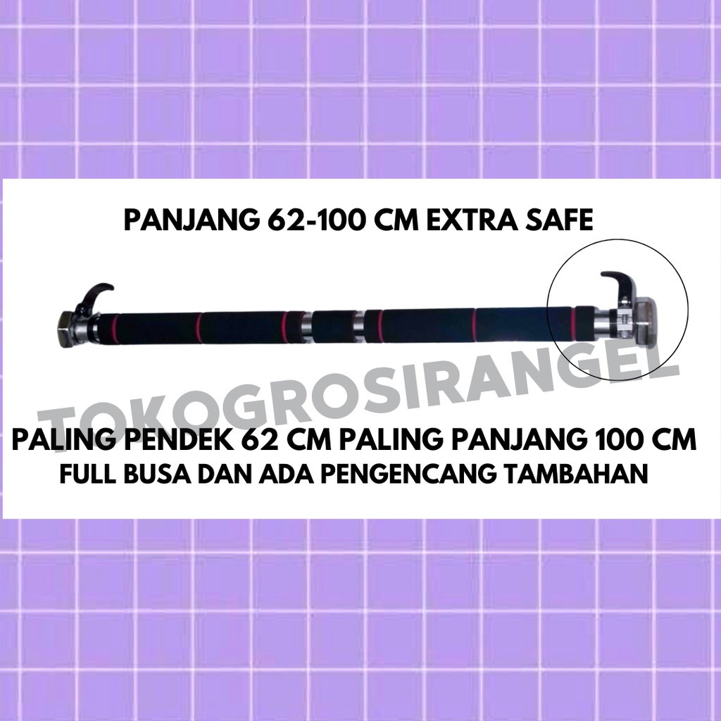 Jual PULL UP BAR DINDING PINTU DOOR CHINNING ALAT UNTUK FITNESS ...