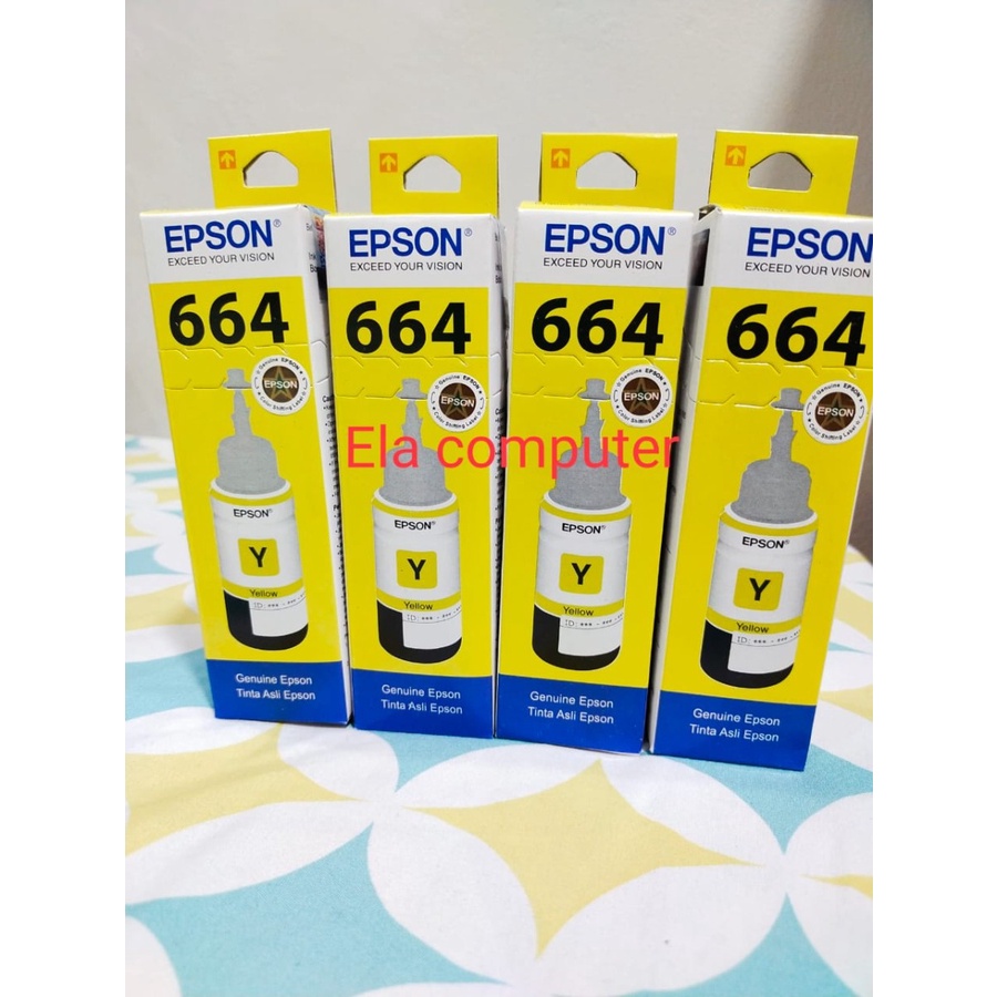 Jual Tinta Epson 664 Yellow Premium | Shopee Indonesia