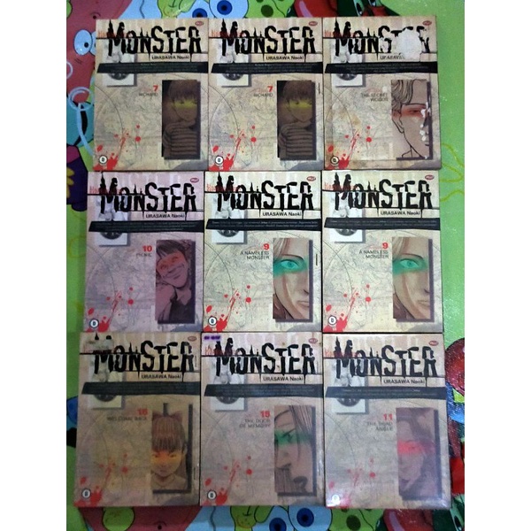 Jual komik monster 6,7,9,10,(urasawa Naoki) | Shopee Indonesia