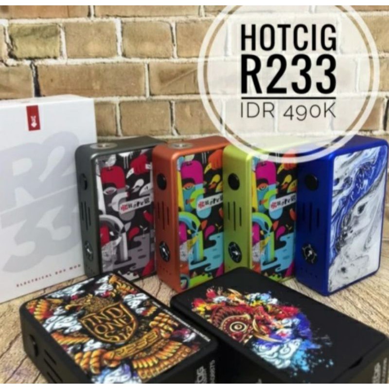 Jual AUTHENTIC HOTCIG R233 GARUDA EDITION TC BOX MOD | Shopee Indonesia