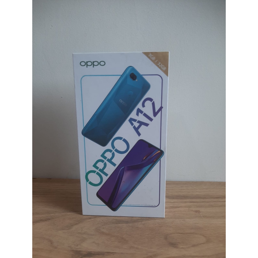 Jual Oppo A12 3/32 GB Gray Second masih garansi pabrik | Shopee Indonesia