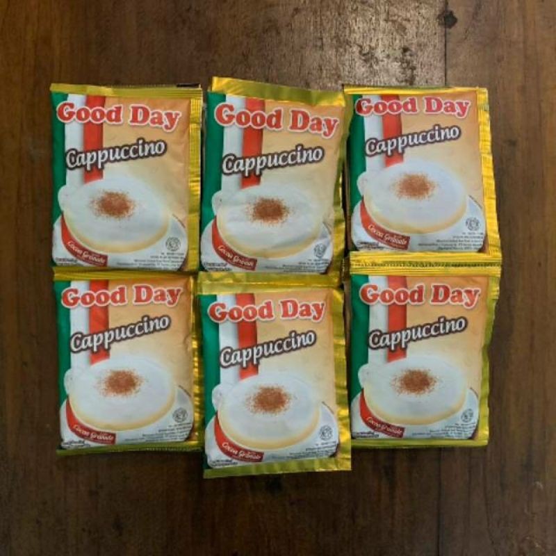 Jual GOOD DAY CAPPUCCINO renceng with Choco Granule | Cappucino Good ...