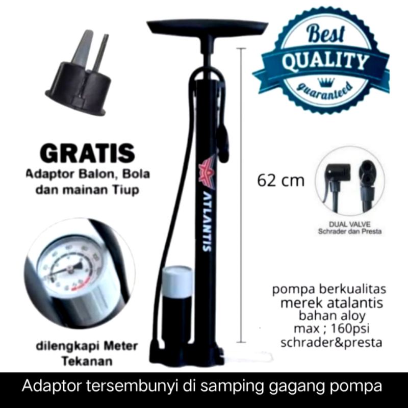 Jual Pompa Ban Tabung Meter Sepeda Motor Mobil Pompa Ban Manual ...