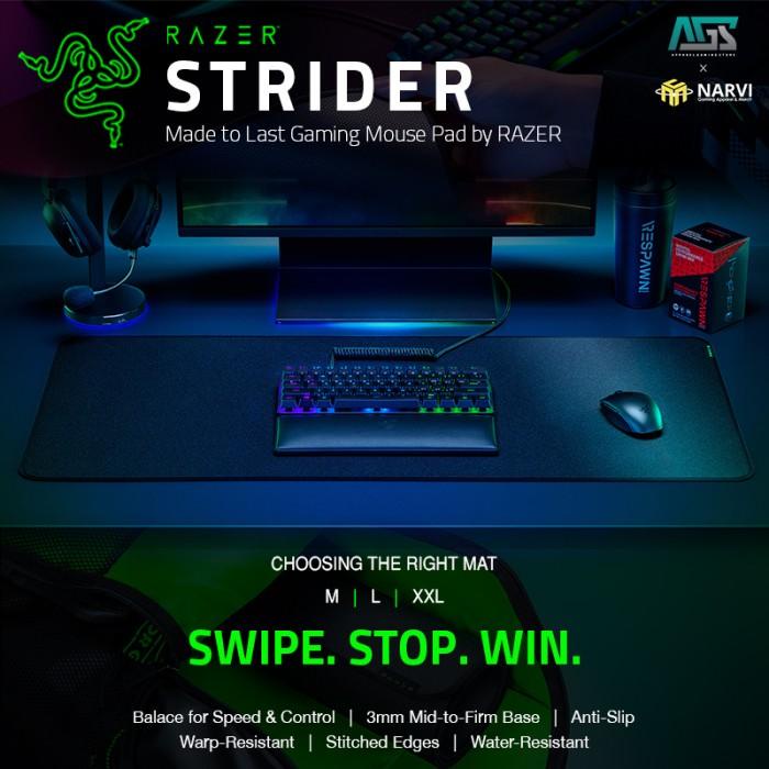 Jual Razer Strider Hybrid Soft (XXL) - Gaming Mousepad | Shopee Indonesia