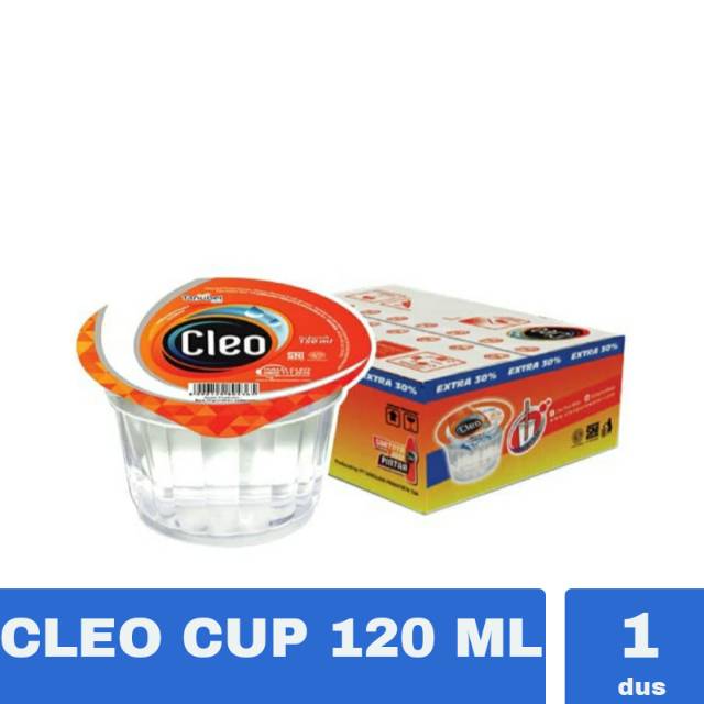 Jual Cleo 120 ml 1 Dus 40 pc | Shopee Indonesia