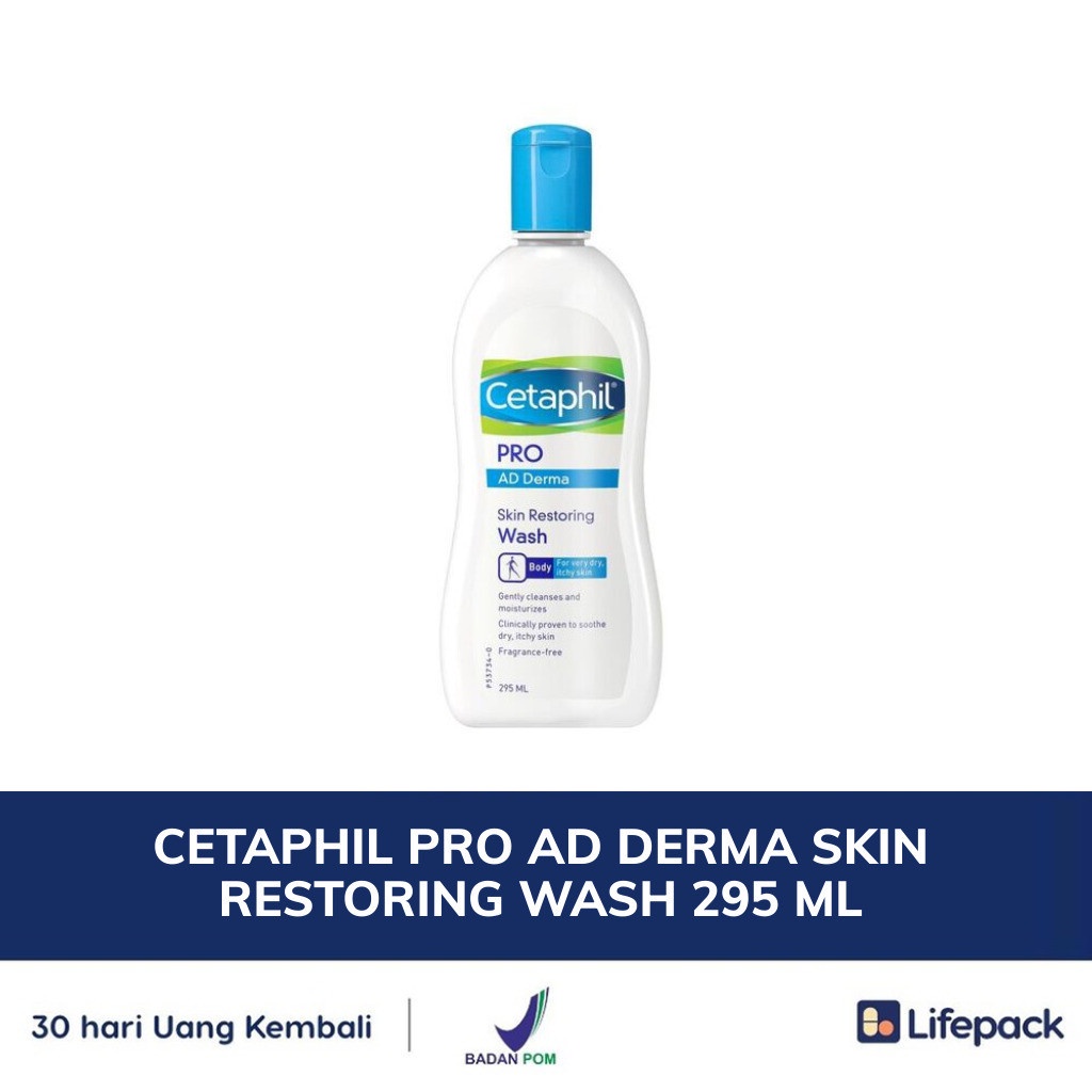 Jual CETAPHIL PRO AD DERMA SKIN RESTORING WASH 295 ML - Sabun Pencuci ...