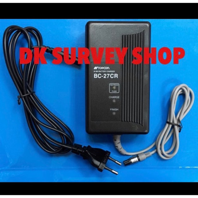 Jual Battery Charger TS Total Station TOPCON SERI GTS MODEL BC-27CR ...