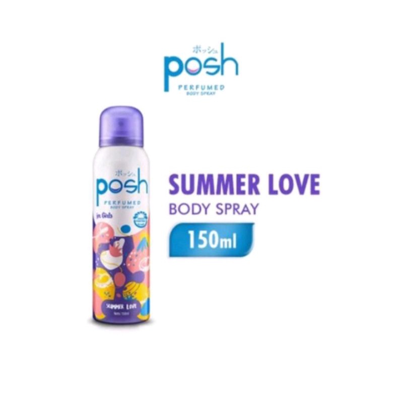 Jual Posh Parfum Body Spray 150 ml All Varian | Shopee Indonesia