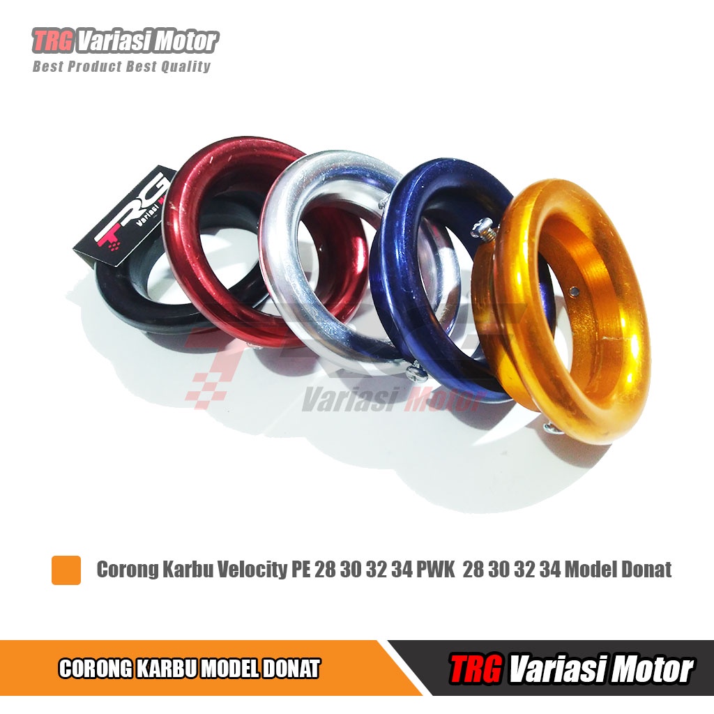 Jual Corong Karbu Velocity PE 28 30 32 34 PWK 28 30 32 34 Model Donat ...