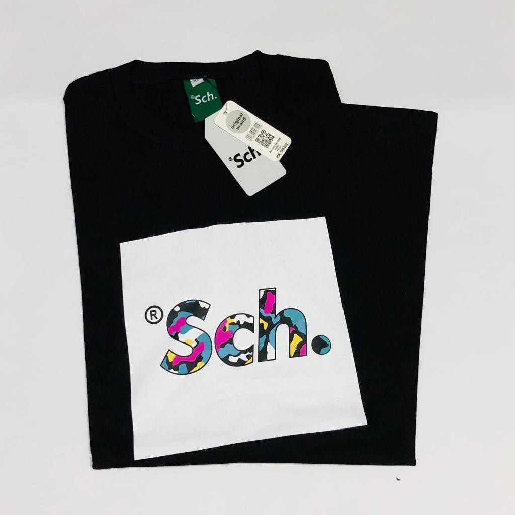 Jual Kaos Baju Tshirt Distro RSCH Hitam | Shopee Indonesia