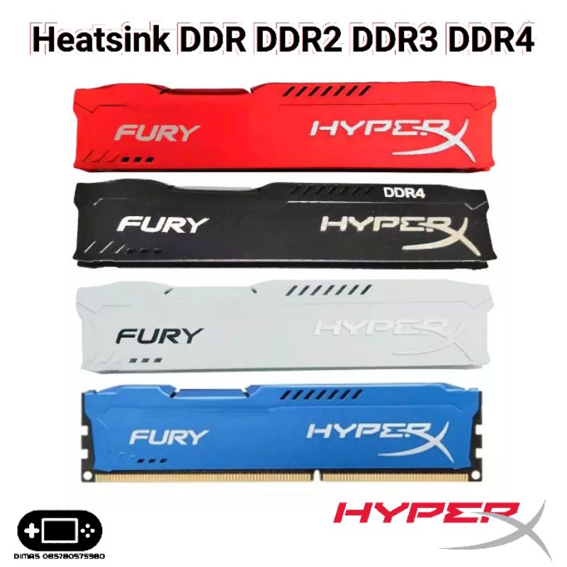 Jual Heatsink Ddr Ddr2 Ddr3 Ddr4 Ram Ddr1 1 2 3 4 Pc Radiator Pendingin