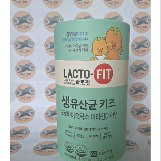 Jual LACTO-FIT Probiotic Kids + Vitamin D 60 sachet | Shopee Indonesia