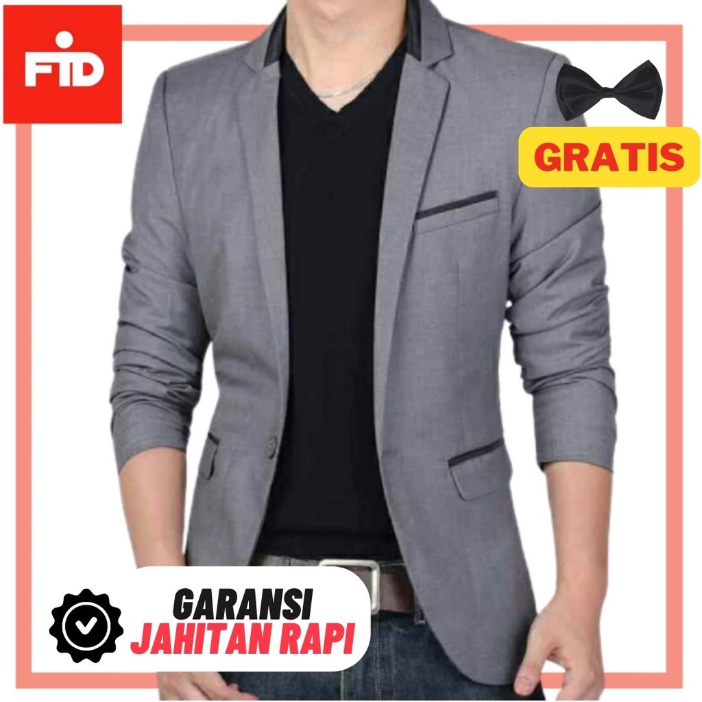 Jual FORMALAND - Jas Pria Slimfit laki laki Casual Acara Resmi Blazer ...