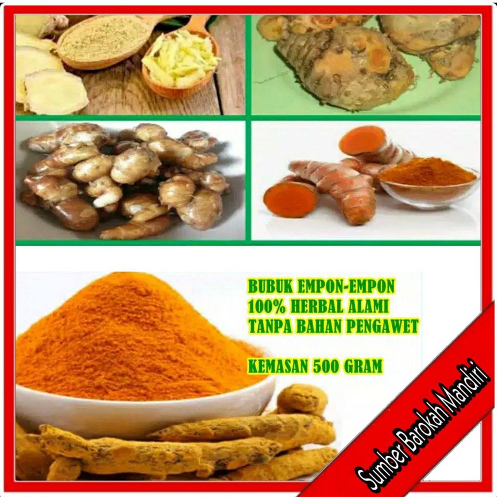 Jual Bubuk Empon - Empon Jamu Ternak - Bubuk Herbal Bubuk Kunyit Bubuk ...
