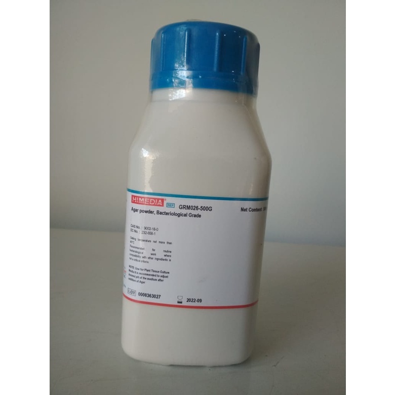 Jual Media Mikro Agar Bacteriological 500g | Shopee Indonesia