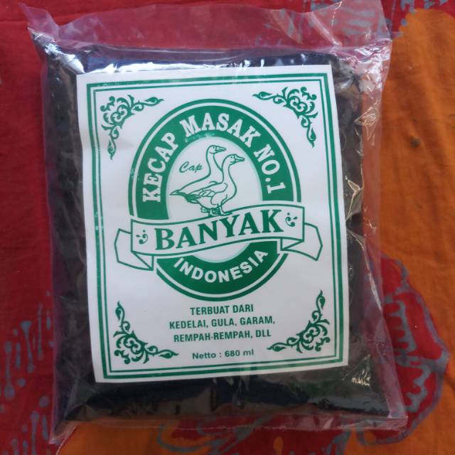 Jual Kecap masak cap banyak / kecap masak 1kg / kecap hitam | Shopee ...