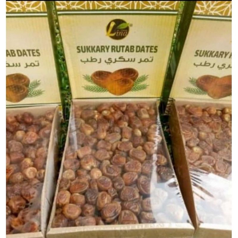 Jual Kurma Sukari Rutab Lina Dates || Kurma Fresh Sukari Grade A ...