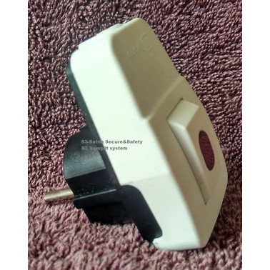 Jual Steker Saklar BROCO / colokan listrik klik on off indicator LED ...