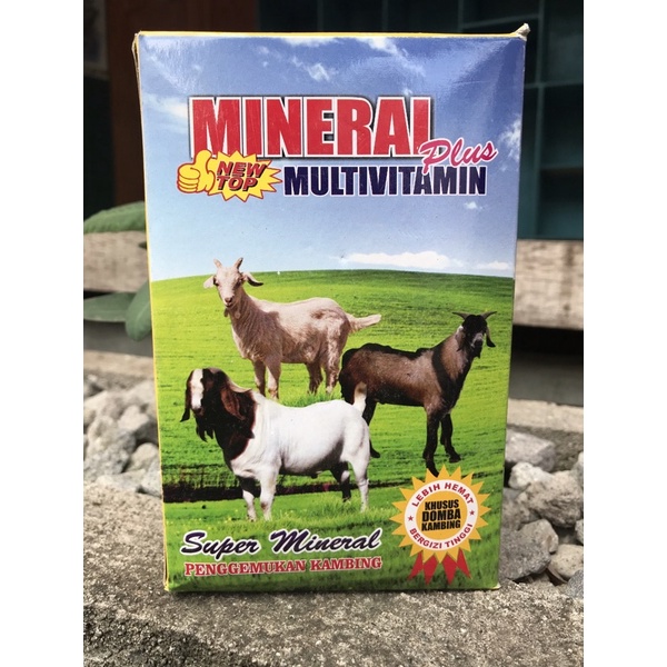 Jual Mineral Plus Multivitamin untuk Penggemukan Kambing & Domba 1Kg ...
