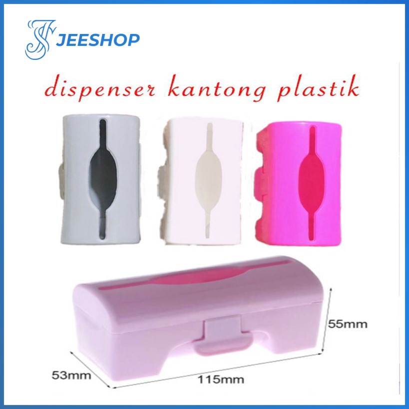 Jual Dispenser Plastik Roll Tempel / Tempat Plastik Sampah Roll Holder ...