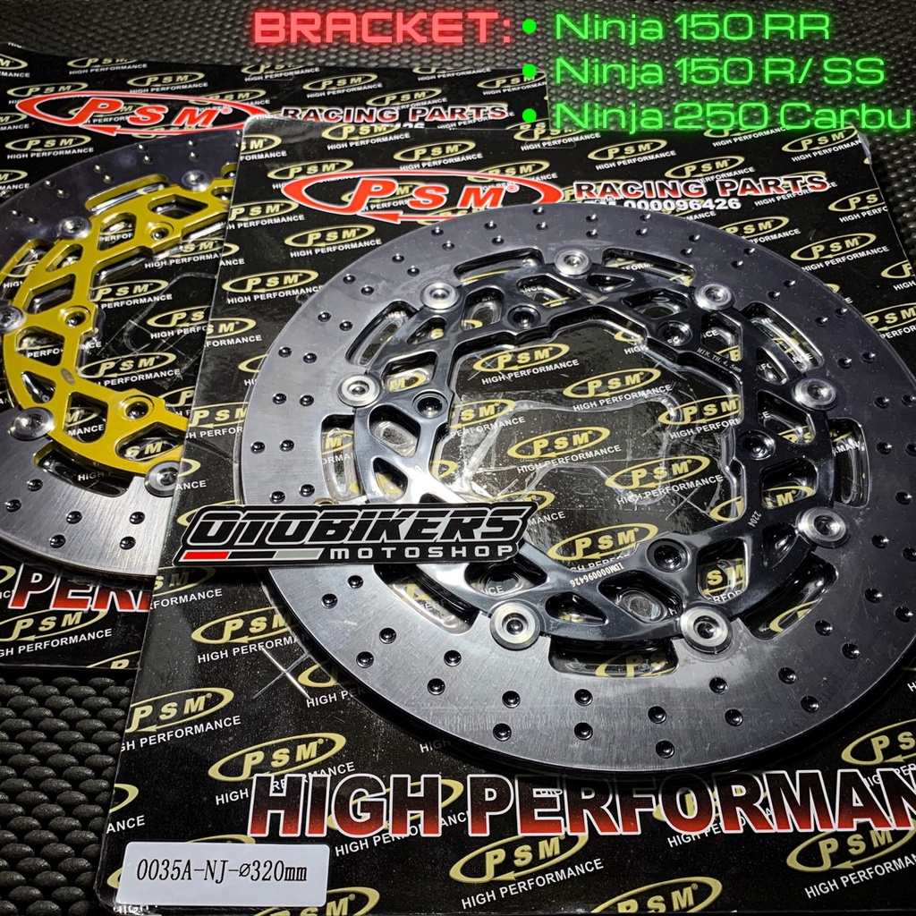 Jual Piringan Cakram PSM Ninja rr 150 zx krr r kawasaki n 250 old karbu ...