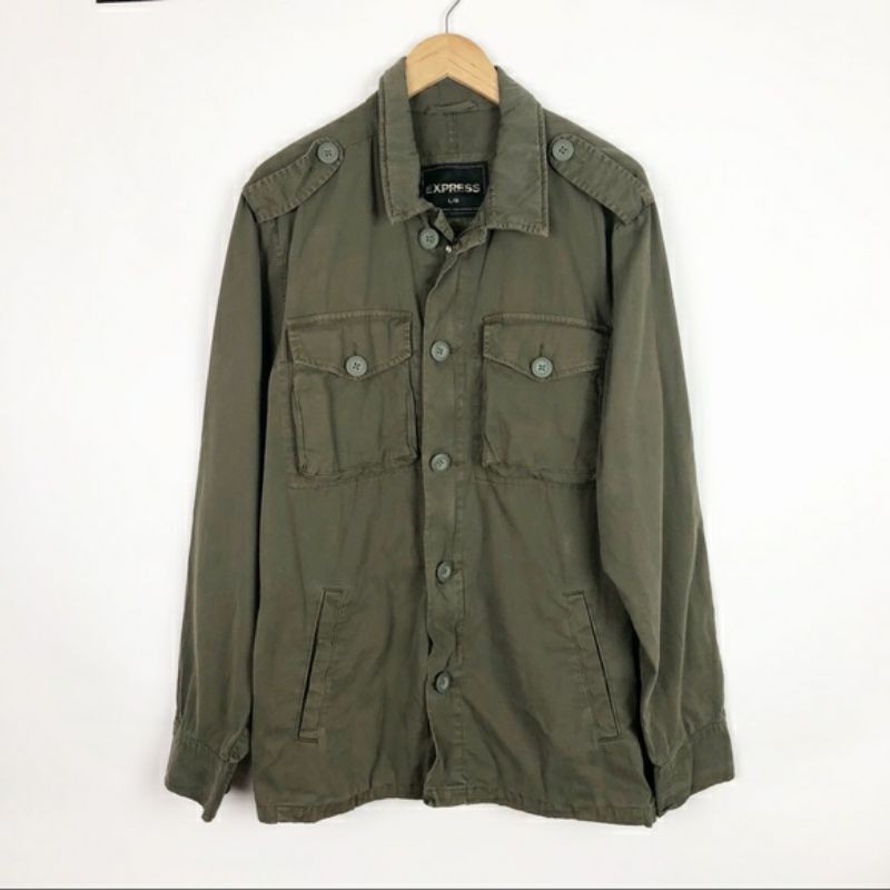 Jual Jaket Express Green | Shopee Indonesia