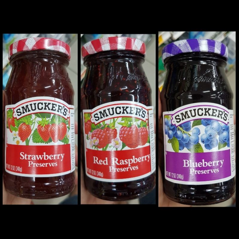 Jual SMUCKERS Selai - Filling - Jam Strawberry, Blueberry, Red ...
