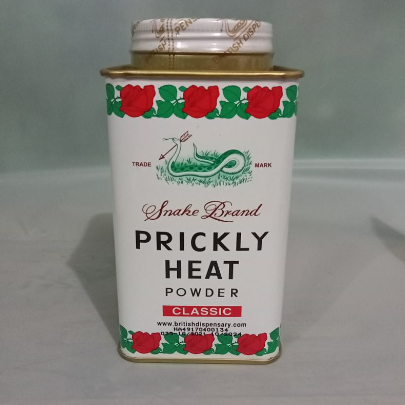 Jual Snake brand Prickly heat powder Classic/ Bedak Ular 150gr | Shopee ...