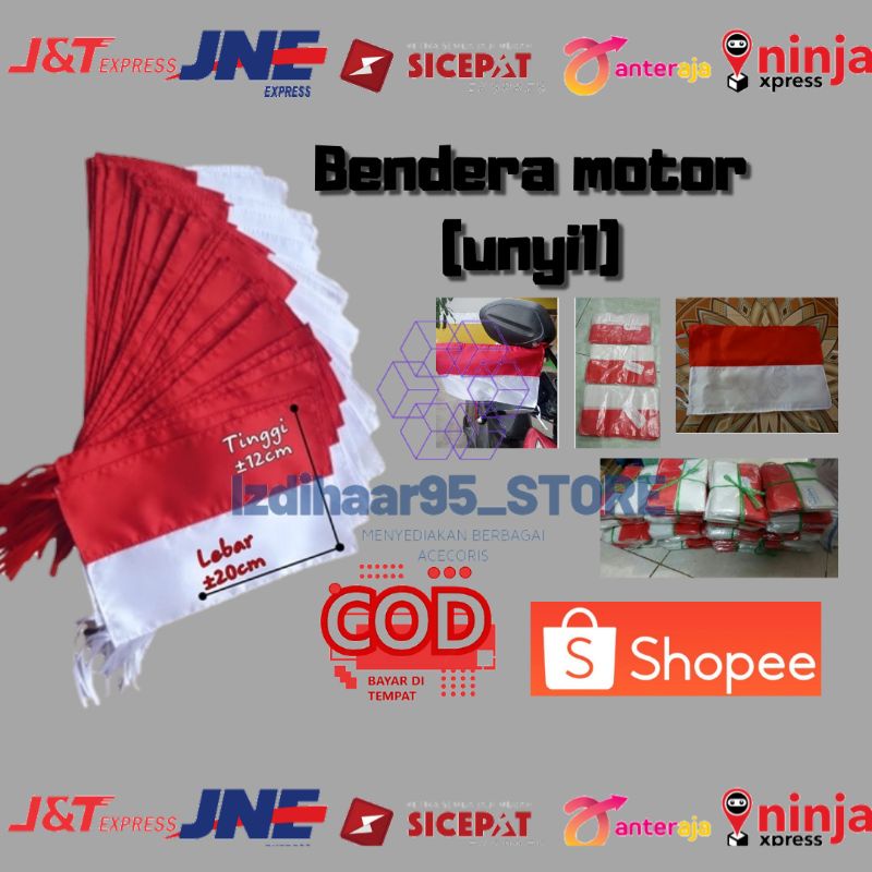 Jual bendera motor (20pcs) | Shopee Indonesia