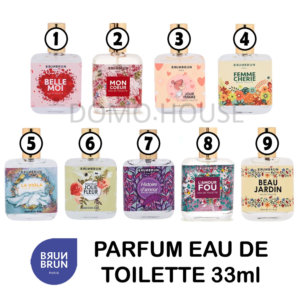 Jual BRUNBRUN PARIS PARFUM EAU DE TOILETTE WANITA | Shopee Indonesia