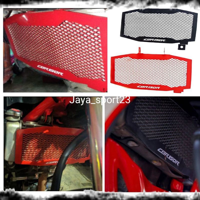 Jual COVER RADIATOR CBR150R NEW/FACELIFT/ PELINDUNG RADIATOR CB150R/CBR ...