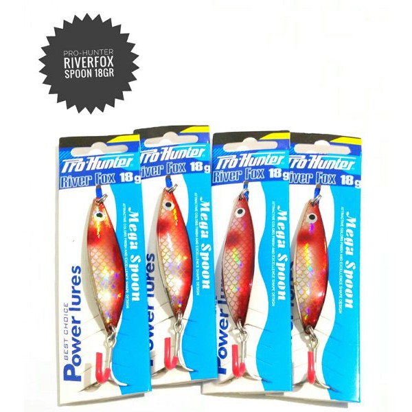 Jual UMPAN RIVER FOX SPOON 18 GR PRO HUNTER | Shopee Indonesia