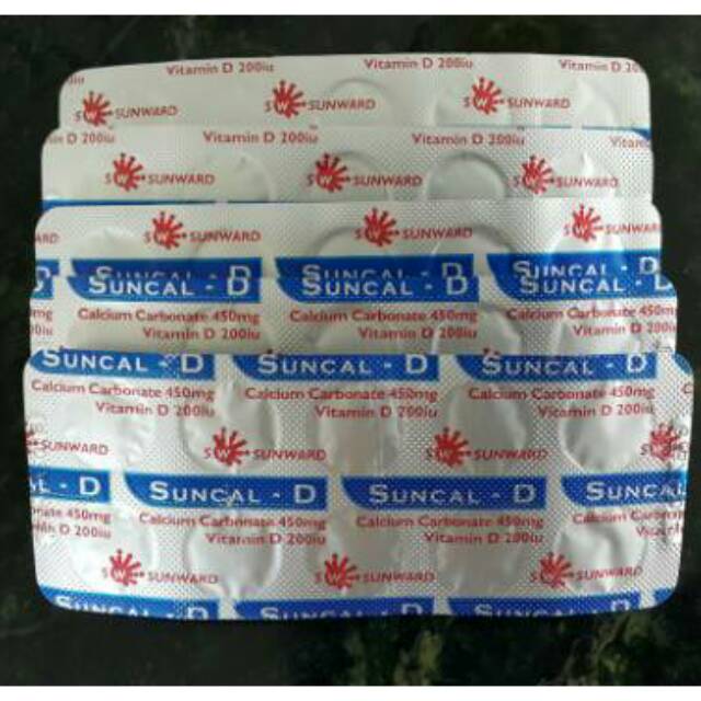 Jual Calsium vitamin D - Suncal D tablet (50tablet) | Shopee Indonesia